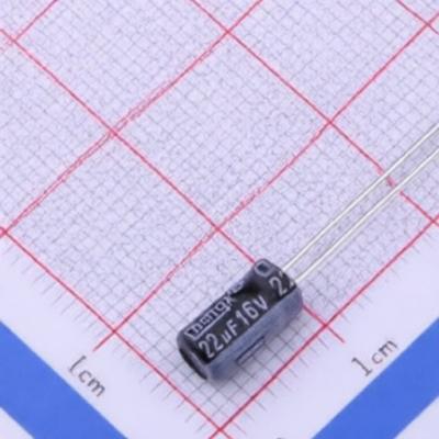 China Electronic grade aluminum electrolytic capacitors Chengx KS226M016C07RR0VH2FP0 with 7mm height and durability for sale