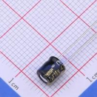 China Aluminum electrolytic capacitor Chengx EF476M016D05RR0VH4FP0 with 5mm height and low leakage current for sale
