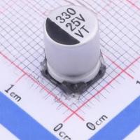 China Electrical capacitor Chengx VT337M025FA5RR0NB1VP0 with rated voltage range 4V to 100V and capacitance 0.1 to 8200 F for sale