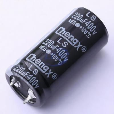 China Aluminum Electrolytic Capacitors Rated 10 To 500 Volts Chengx LS227M400N45RR0VH2SP0 Snap In Terminal for sale