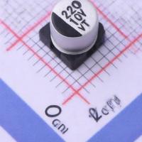 China Electronic capacitor VT Series with Chengx VT227M010E5DRR0NB1VP0 4 volt rating and compact case size for sale