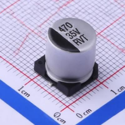 China RVT Series V chip Aluminum Electrolytic Capacitors Chengx RVT1V471M1010 with 105C Temperature Rating for sale