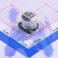 China RVT1H220M0605 Series V chip Aluminum Electrolytic Capacitor 105C Temperature RoHS Directive Certified for sale