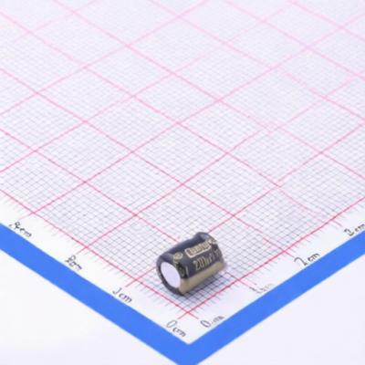 China Aluminum Electrolytic Capacitor 7mm Height Featuring Chengx ZF227M010E07RR0VH4FP0 Low Impedance Design for sale
