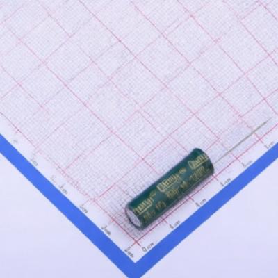 China Long Life Aluminum Electrolytic Capacitor Chengx GR228M016G28RR0VL4FP0 Rated for 105 Degree Celsius for sale
