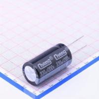 China Aluminum electrolytic capacitor Chengx KM337M200L36RR0VH2FP0 with wide capacitance range and low leakage current for sale