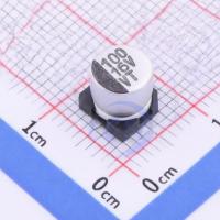China VT Series V Chip Aluminum Electrolytic Capacitor 4 Volt 45.4 mm Case Size Chengx VT107M016E5DRR0NB1VP0 for sale