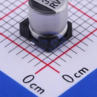 China V chip aluminum electrolytic capacitors Chengx RVT1V220M0505 designed for in various electronic equipment for sale