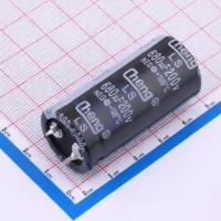 China Snap In Terminal Aluminum Electrolytic Capacitors Chengx LS687M200N45RR0VH2SP0 with 105C and Long Life for sale