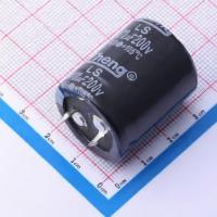 China Long Lifespan Aluminum Electrolytic Capacitors Chengx LS477M200O30RR0VH2SP0 Rated 105 and 2000 Hours for sale