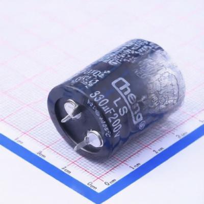 China Aluminum Electrolytic Capacitor Chengx LS337M200N30RR0VH2SP0 with Capacitance Tolerance Plus 20 Percent for sale