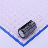China Aluminum Electrolytic Capacitors Chengx KM338M025K25RR0VH2FP0 with Wide Voltage and Capacitance Range for sale