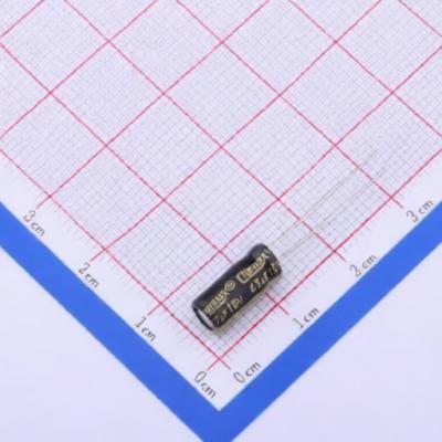 China Low Impedance Aluminum Electrolytic Capacitors Chengx GR476M016D11RR0VH4FP0 for Demanding Conditions for sale