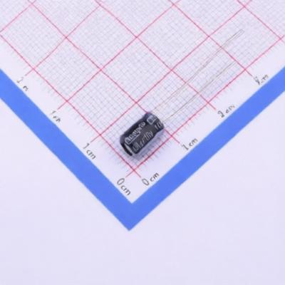 China Aluminum Electrolytic Capacitors Chengx KS107M010D07RR0VH2FP0 with Standard 7 Millimeter Height Design for sale
