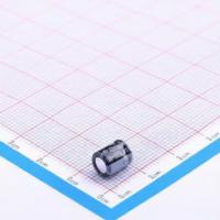 China 105 Degree Temperature Rated Aluminum Electrolytic Capacitor Chengx KS337M010E07RR0VH2FP0 7mm Height for sale
