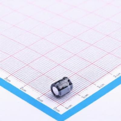 China 105 Degree Temperature Rated Aluminum Electrolytic Capacitor Chengx KS337M010E07RR0VH2FP0 7mm Height for sale