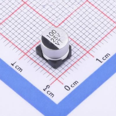 China V CHIP Aluminum Electrolytic Capacitors Chengx VT107M025E5DRR0NB1VP0 Suitable for DC Voltage Circuits for sale