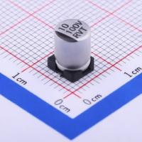 China electronic V chip Aluminum Electrolytic Capacitors Chengx RVT2A100M0607 with 105 temperature rating for sale
