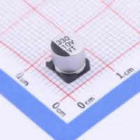 China Chip aluminum electrolytic capacitor Chengx VT337M010E7GRR0NB1VP0 with rated voltage and capacitance for sale