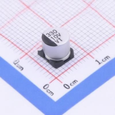 China Chip aluminum electrolytic capacitor Chengx VT337M010E7GRR0NB1VP0 with rated voltage and capacitance for sale