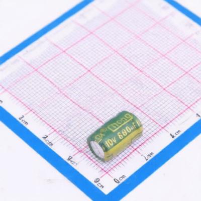 China aluminum electrolytic capacitor Chengx GR687M010F12RR0VL4FP0 with excellent ripple current handling for sale