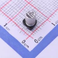 China Aluminum Electrolytic Capacitors Chengx VT106M025C5DRR0NB1VP0 with 4 Volt and 45.4 mm Case Dimensions for sale