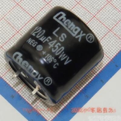China snap in terminal capacitor Chengx LS127M450P30RR0VH2SP0 with 2000 hours load life and wide operating temperature range for sale