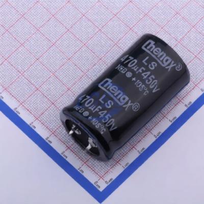 China Capacitor 470UF 450V 30x50mm Chengx LS477M450P50RR0VH2SPV Electrolytic Series LS Specifications for sale