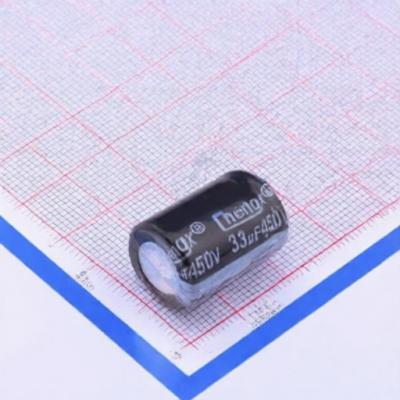 China Long Life Span Aluminum Electrolytic Capacitor Chengx KM336M450K20RR0VH2FP0 for Various Applications for sale