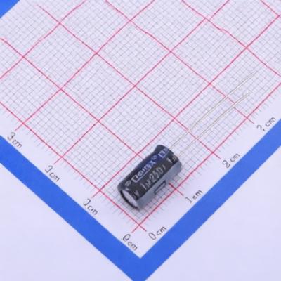 China performance Aluminum Electrolytic Capacitors Chengx KM105M250E11RR0VH2FP0 with long operational lifespan for sale
