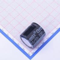China Long Lifespan Aluminum Electrolytic Capacitors Chengx KM338M050O25RR0VH2FP0 for Various Applications for sale