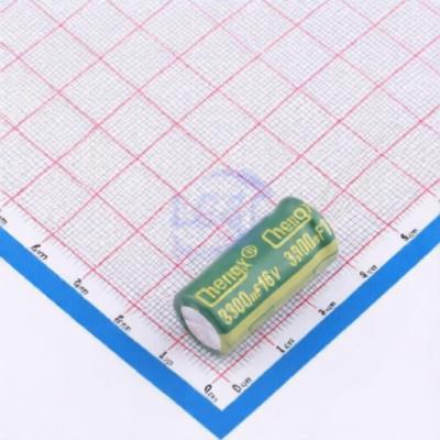 China High Stability Aluminum Electrolytic Capacitor Chengx GR338M016J25RR0VL4FP0 with Wide Voltage Range for sale