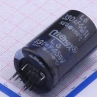 China Robust Aluminum Electrolytic Capacitor Chengx LS337V450P45RR0VH2SP0 with Low Temperature Performance for sale