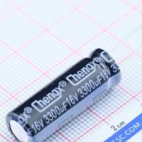 China Robust Aluminum Electrolytic Capacitors Chengx KM338M016G30RR0VH2FP0 with Wide Capacitance Selection for sale