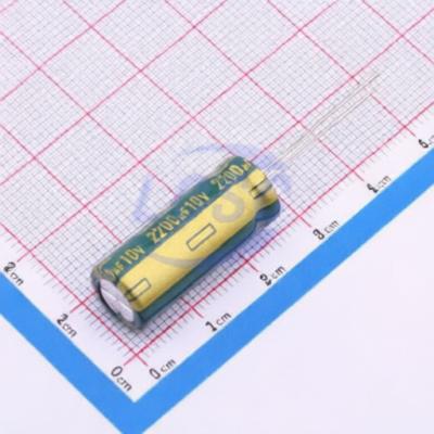 China Aluminum Electrolytic Capacitors Chengx GR228M010G25RR0VL4FP0 with Capacitance Tolerance of 20 Percent for sale