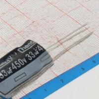 China Aluminum Electrolytic Capacitor Chengx KM336M450K25RR0VH2FP0 Offering Performance and Long Life Span for sale