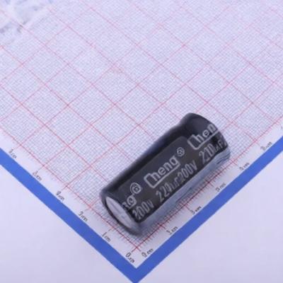 China Aluminum electrolytic capacitor Chengx KM227M200L36RR0VH2FP0 offering 0.1 to 33000F capacitance for circuits for sale