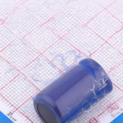 China Purple 1000uF 35V Capacitor with Gasket Chengx GR108M035K20RR0VZ2FPD 16 by 22 Millimeters Dimensions for sale