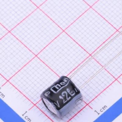 China Aluminum Electrolytic Capacitor Chengx KS227M016F07RR0VH2FP0 with 0.1 to 22 Microfarad Capacitance and 6.3 Volt Rating for sale