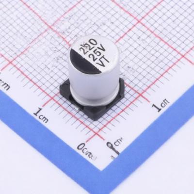 China V Chip Aluminum Electrolytic Capacitors Chengx VT227M025FA5RR0NB1VP0 Suitable for Various Electronics for sale