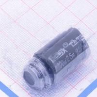 China 2200uF 25V Purple Capacitor High Frequency with Gasket Chengx KM228M025K25RR0VH2FPD Electronic Part for sale