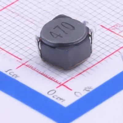 China SMD Shielded Power Inductor Chilisin SCDS6D38T-470M-S-N Suitable for DC DC Converters and LED Lighting for sale