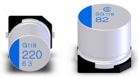 China High Reliability Conductive Polymer Aluminum Solid Capacitors Chinsan VSG1E270MCB6357L for Extended for sale