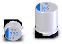 China Radial Lead Conductive Polymer Aluminum Solid Capacitors Featuring Chinsan VSP0E561MCB6357E Model for sale