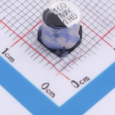 China High temperature lead free reflow soldering capacitors ChuangHui LHD1HM101E077SP with long lifetime and RoHS compliance for sale