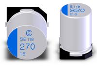 China Conductive Polymer Capacitors Chinsan VSE0J221MCB6357 Featuring High Ripple Current and Long Lifespan for sale