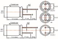 China Conductive Polymer Aluminum Solid Capacitors Featuring Chinsan UPR0E561MNN0508 for Long Service Life for sale