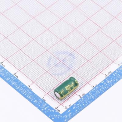 China Capacitor product ChuangHui CD288H1EM221E120T with specifications size quantity and lot number on PET label for sale