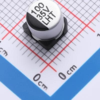 China Vibration resistant lead free reflow solderable capacitor ChuangHui LHT1VM101E054SP high temperature long life for sale