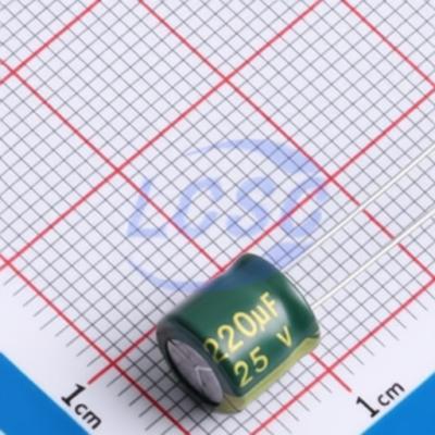 China capacitor ChuangHui CD288H1EM221F70T with detailed lot number production date and order number labeling for sale
